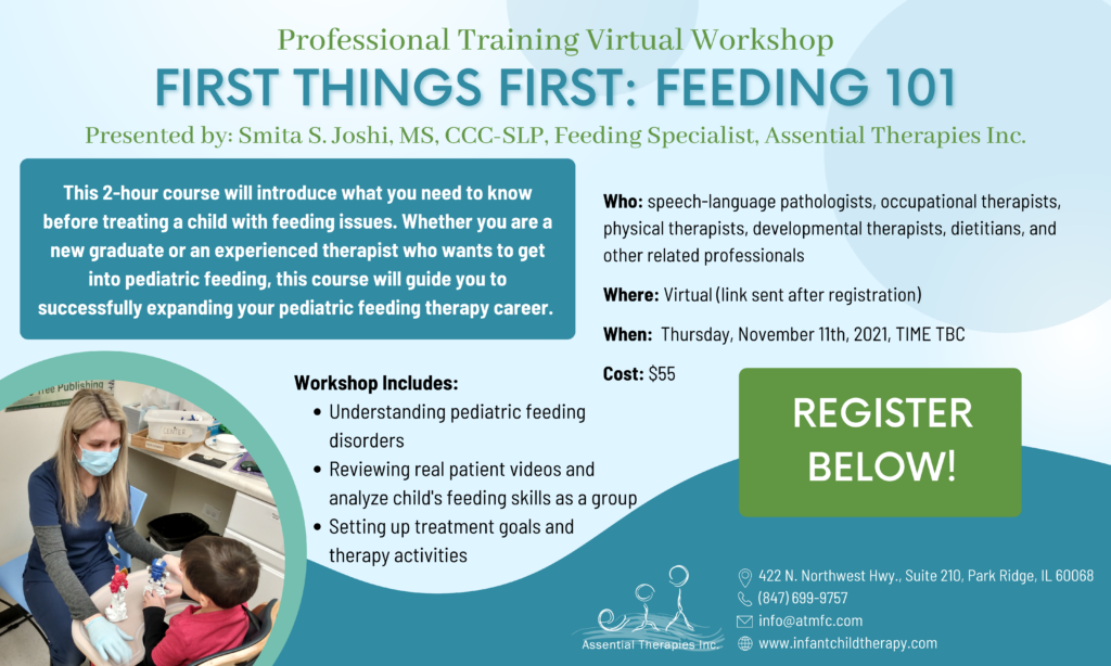 First Things First: Feeding 101 - Assential Therapies